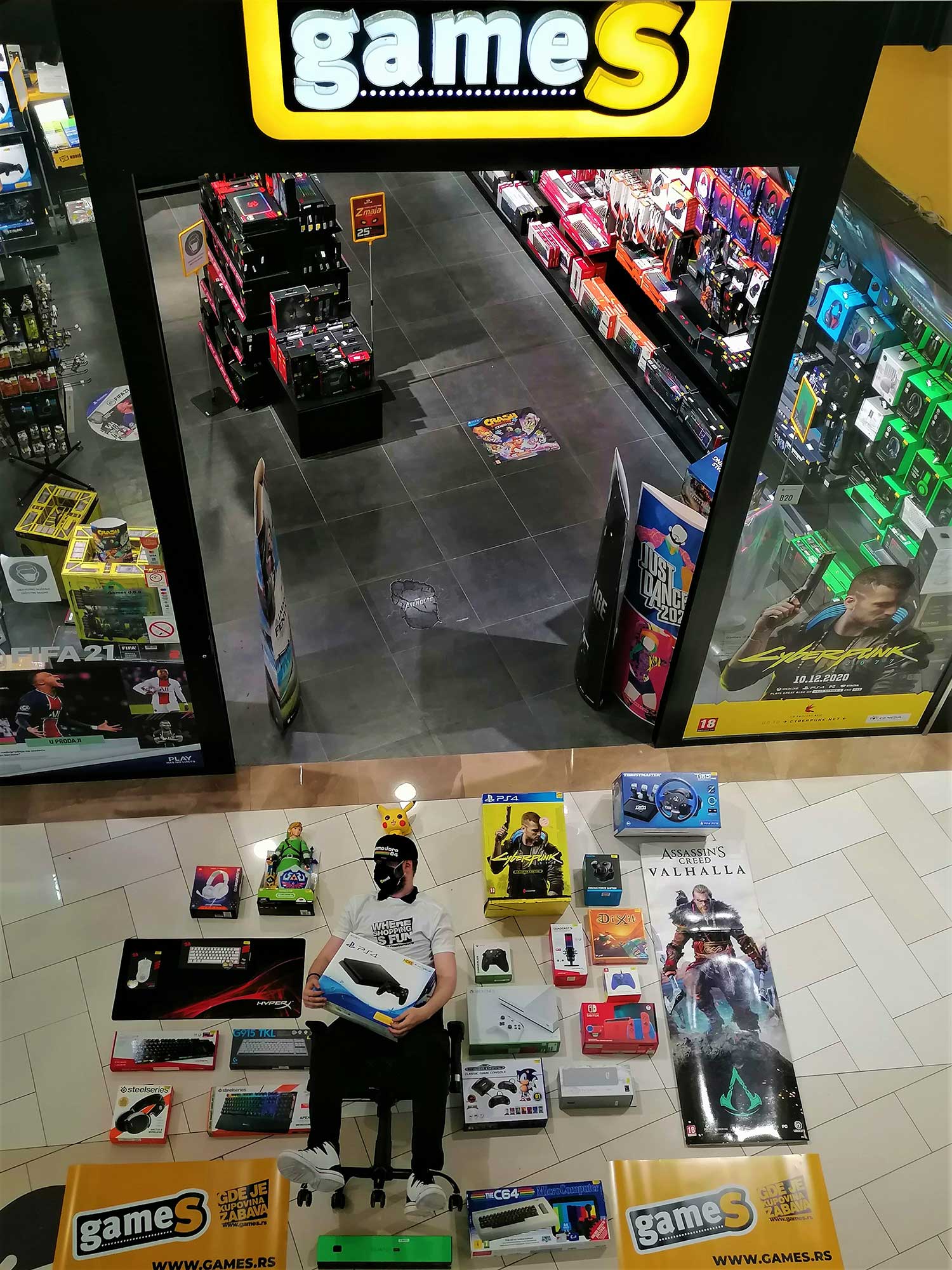 U kojoj (GameS) radnji najrađe kupujete - Promenada NS | Games online shop