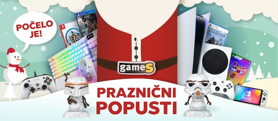 GameS - prodaja igrica, konzola, igračka oprema - PS5 PS4 PC XBOX ...