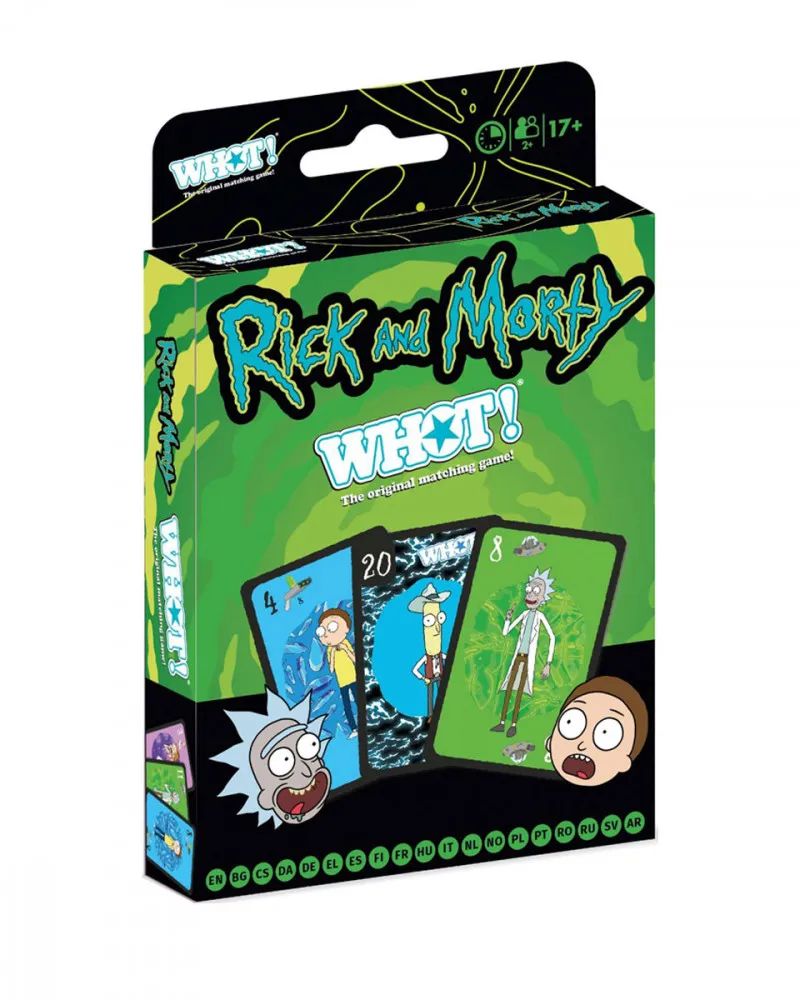 Društvena igra Board Game WHOT! - Rick and Morty - Karte | Games online shop