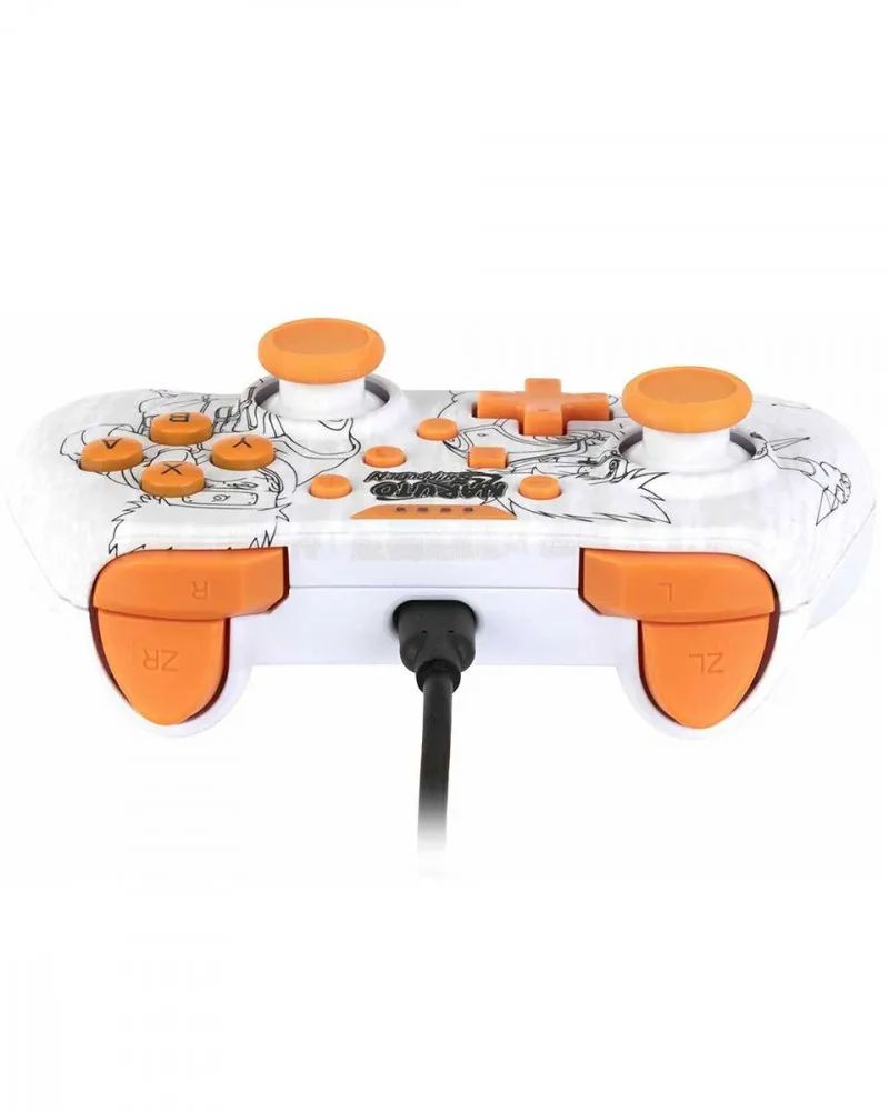 Gamepad Konix - Naruto Shippuden - Wired Controller - White - Kakashi ...