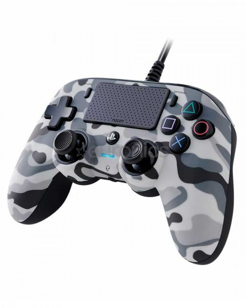 Gamepad Nacon Wired Compact Controller - Camo Grey | Games online shop