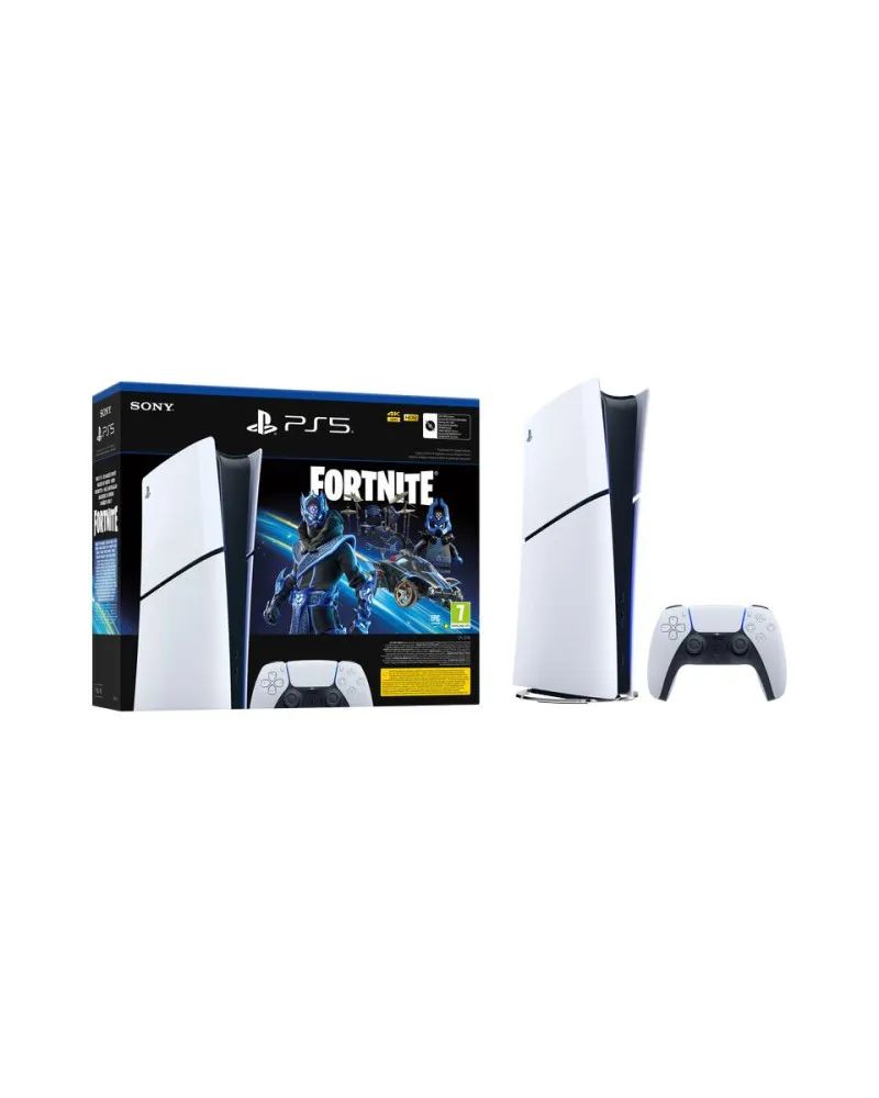 Konzola PlayStation 5 - 1TB Slim - Digital Edition + PS5 Fortnite ...