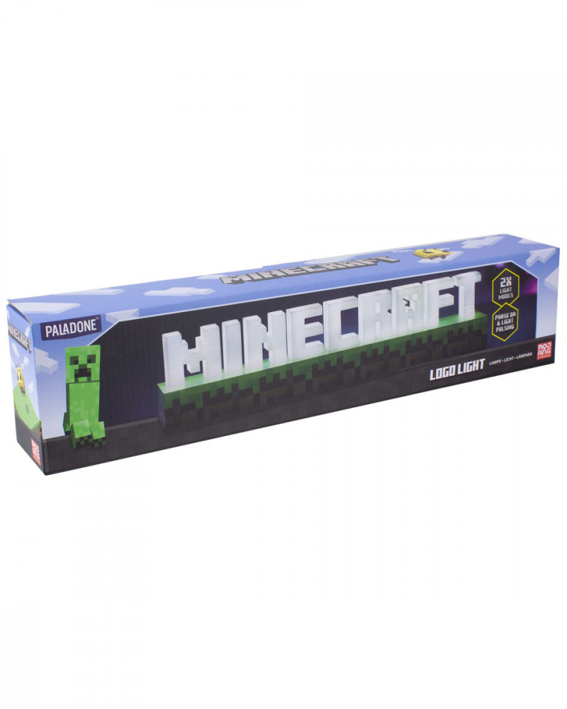 Lampa Paladone Minecraft Logo Light | Games online shop