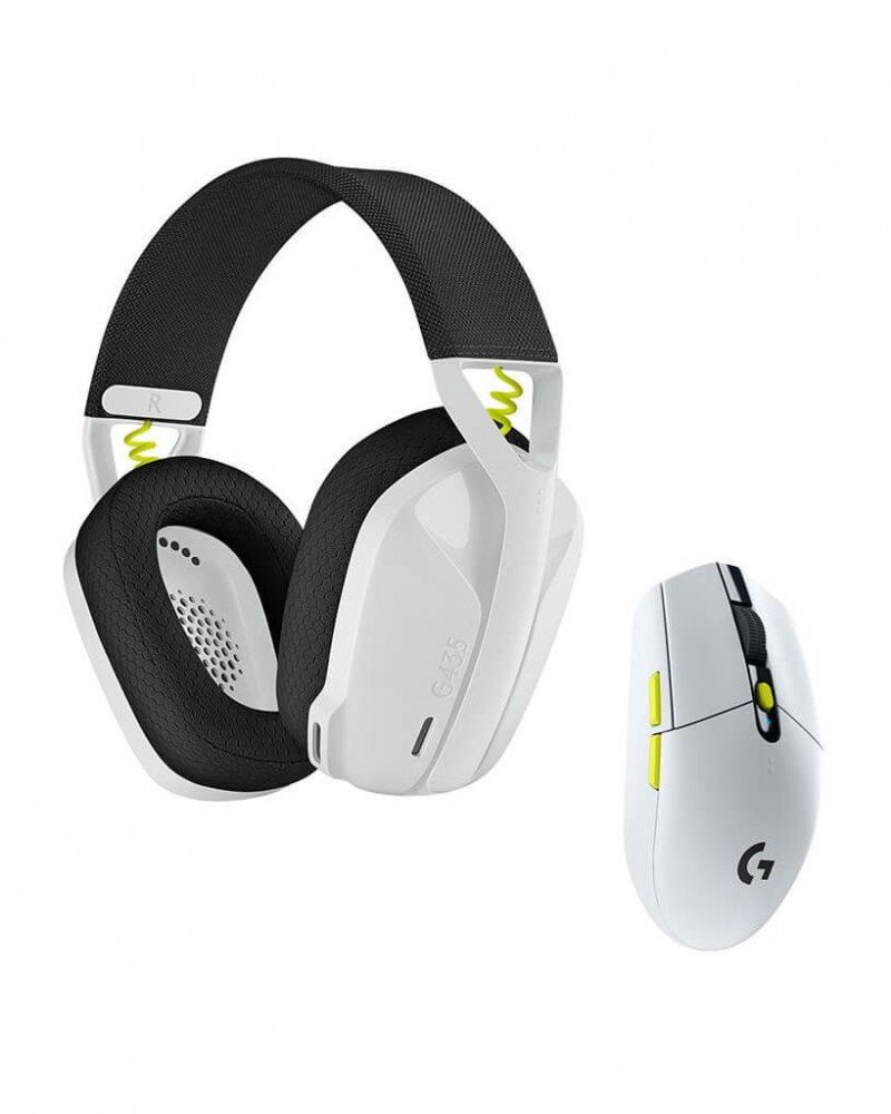Logitech Combo Slušalice G435 + Miš G305 White | Games online shop