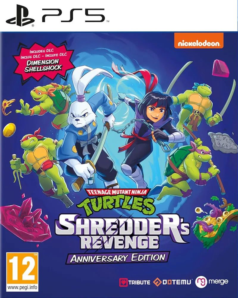 Ps5 Teenage Mutant Ninja Turtles - Shredder s Revenge - Anniversary ...