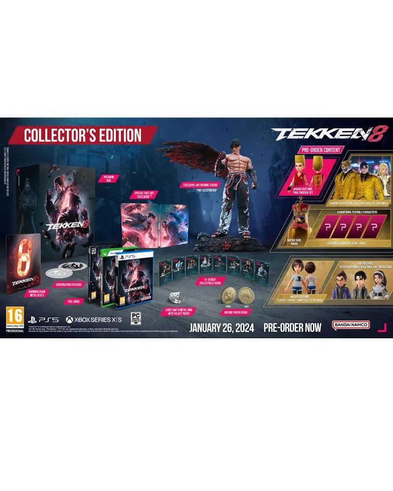 PCG Tekken 8 - Collectors Edition | Games online shop