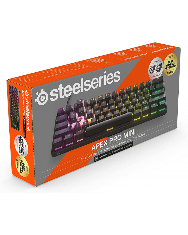 Tastatura Steelseries APEX PRO Mini 60% | Games online shop
