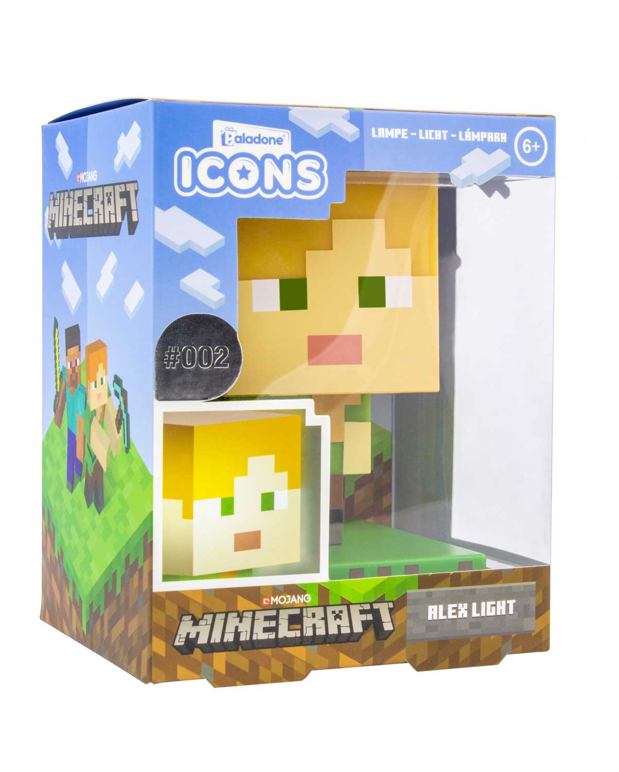Lampa Paladone Minecraft - Alex Icon Light | Games online shop