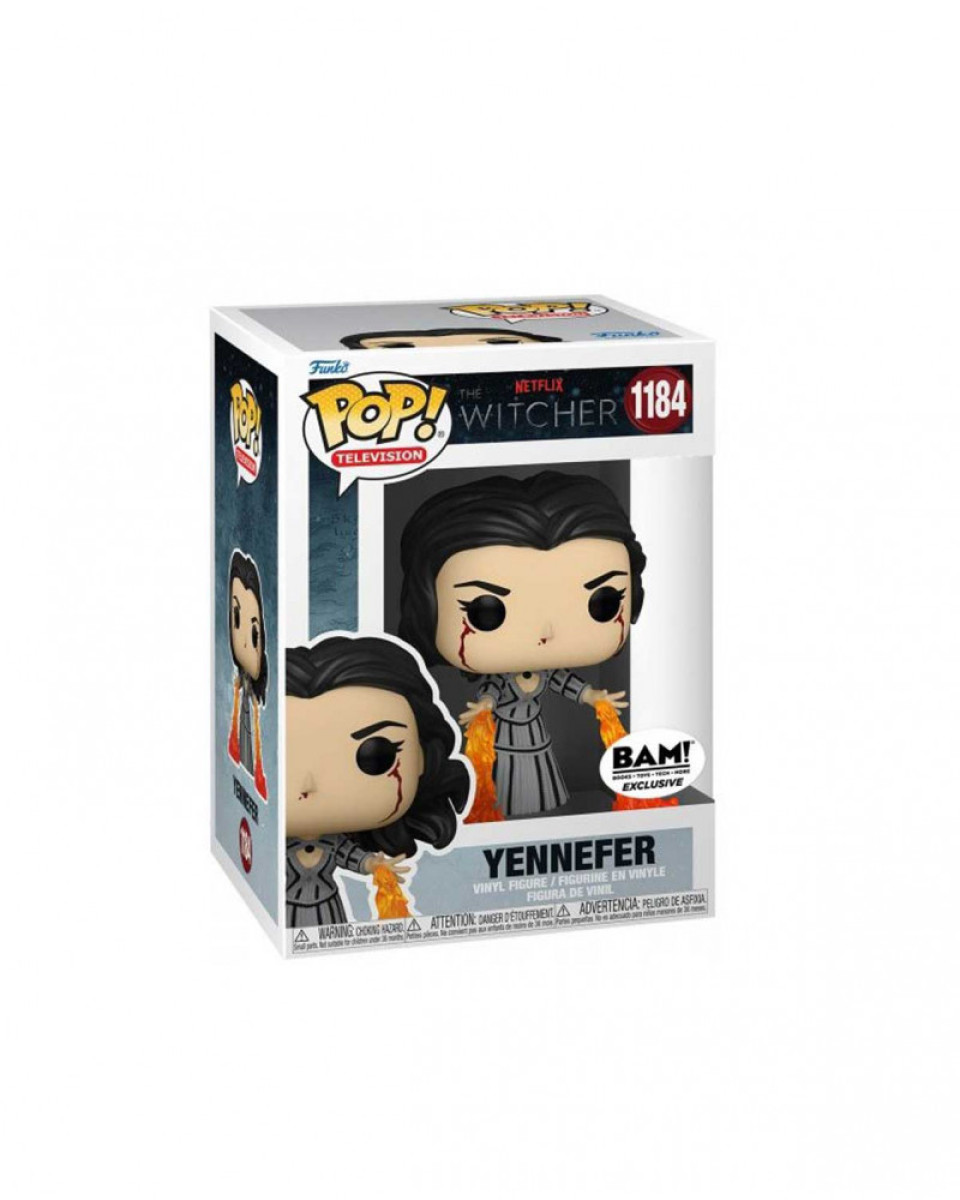 Bobble Figure The Witcher Pop! - Battle Yennefer - Bam! Exclusive ...